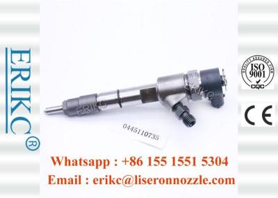 China Inyección 0 del motor diesel de ERIKC 0445110735 inyector auto 0445 del recambio de 445 110 735 Bico 110 735 en venta