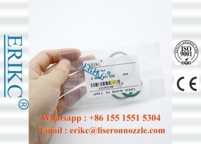 Cina L'iniettore diesel del motore parte i giunti circolari la F 00R J01 026 della gomma di silicone del combustibile F00RJ01026 in vendita