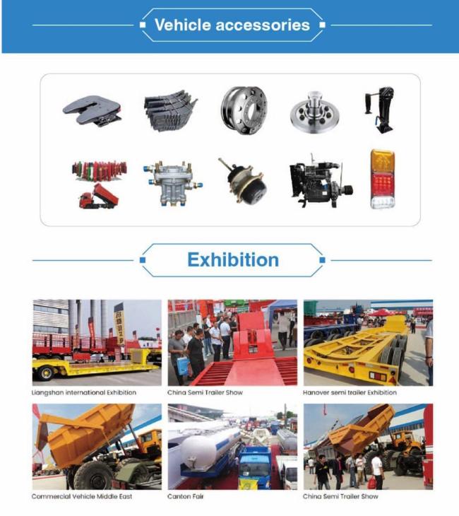 Chinese Low Price 2 Axle Truck Semi Trailer Car Carrier Transport Semi Truck Trailer