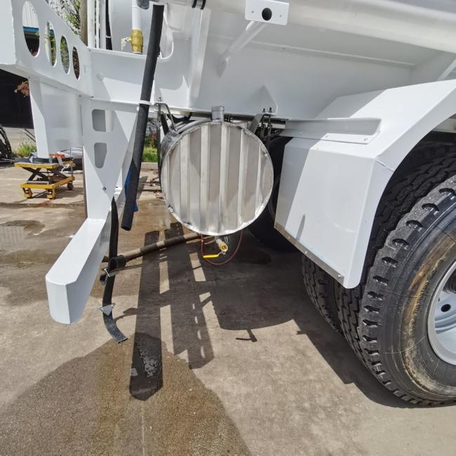 Optimized Cement Hauling Trailer Flour Powdered Goods Tank Trailer
