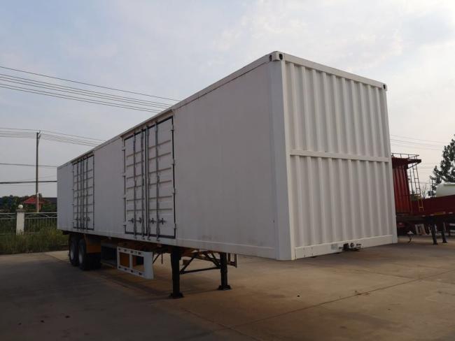 Factory Heavy-Duty 3-Axle Van Semi-Trailer Trailer for Sale