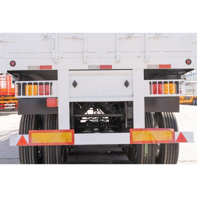 60 Tons to 80 Tons Cargo Drop Side Fence Trailer Side Wall Semi Trailer for Sale