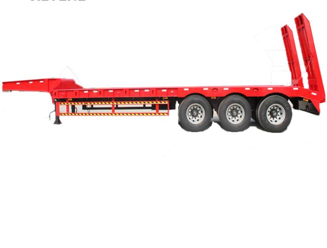 Heavy Duty Semi Trailer with self-dumping capability