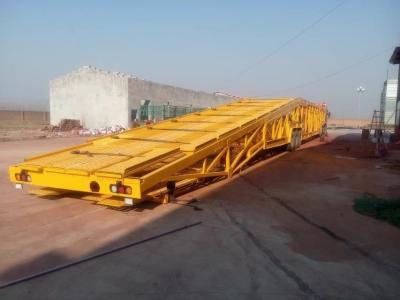 China 18-30T Loading Weight Hydraulic Lifting 3 Axle 10 Units Transport Carrier Car Trailer for sale