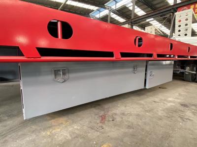 China 3/4 Axles 60-100 Ton Heavy Duty Lowbed Transport Trailer with Multi Axle Hydraulic for sale