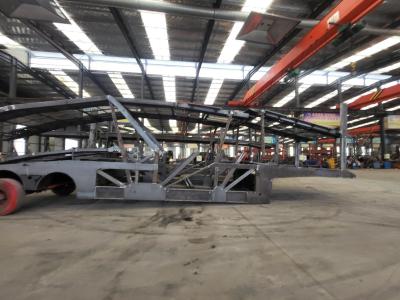China Double Deck SUV Car Transport Semi Trailer With 12 Tires And Jost E100 Landing Gear for sale