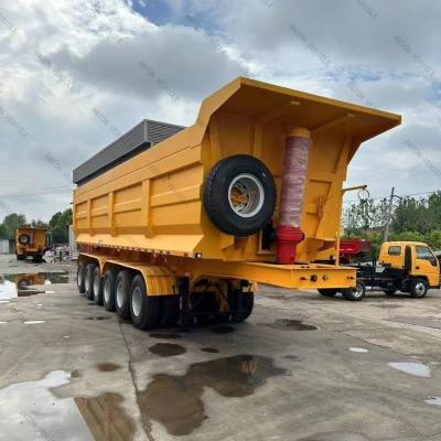 Cina Camion idraulico a tre assi, semirimorchio, rimorchio a ribaltamento, 9t in vendita