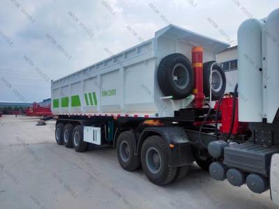 Cina Camion idraulico a tre assi, semirimorchio, rimorchio a ribaltamento, 9t in vendita