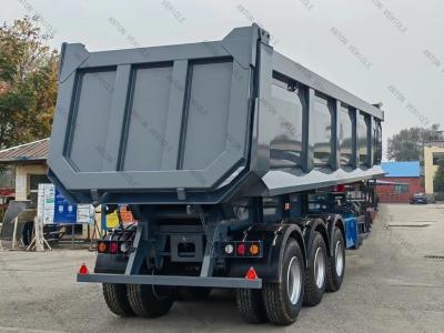 Cina Camion idraulico a tre assi, semirimorchio, rimorchio a ribaltamento, 9t in vendita