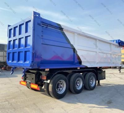Cina Camion idraulico a tre assi, semirimorchio, rimorchio a ribaltamento, 9t in vendita