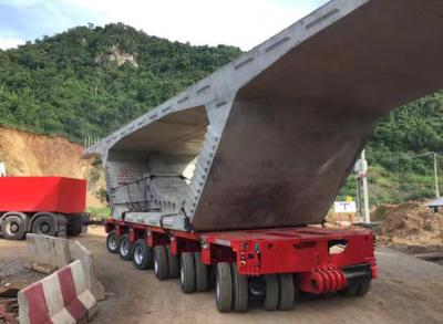 China Turbines Transformer Transportation 500 Tons Hydraulic Modular Axis Trailer for sale