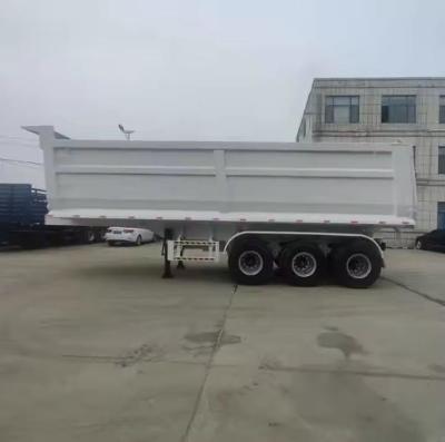 Cina Personalizzazione 3 assi 80 tonnellate box laterale idraulico tipper Dump trailer per lavori pesanti in vendita