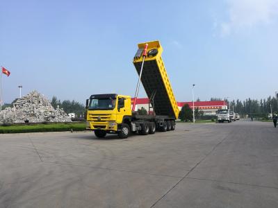 China 9t Grade Axle Fuwa / BPW Rear End Tipper Dumper Semi Trailer for sale