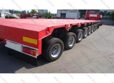 China 500 Tons Load Capacity Hydraulic Axis Trailer For Turbines Transportation In Tech for sale