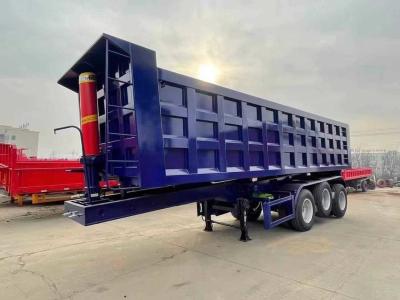 Cina Customization Heavy Mechanical Suspension Dump Trailer per il trasporto di 80 tonnellate di minerale in vendita