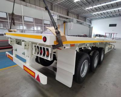 China 8t Grade Container Trailer Skeleton Trailer For Container Transport Efficiency for sale