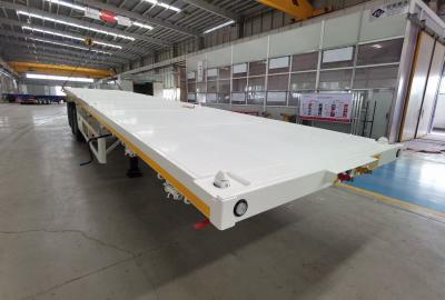 Cina Sistema di frenatura antiblocco ABS Flat Deck Flatbed Truck Semi-Trailer in vendita