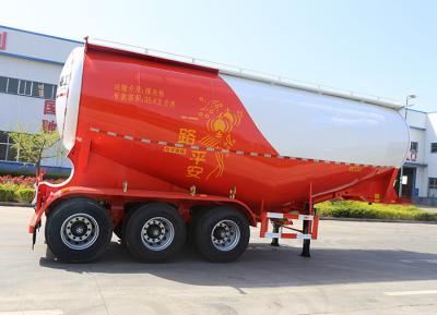 China Cement/Lime/Coal Ash/Soda Powder Storage Semi Trailer with 1840mm Tread and Wabco Relay Valve for sale