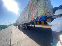 Quality Semi Trailer 3 Axles Container Transport Carrier Flatbed Semi Truck Trailer for sale