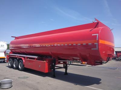 Cina Diretto 3 assi 40-50 tonnellate petrolio carburante cisterna semi-camion rimorchio con grado 12t in vendita