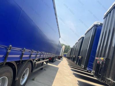 Cina 3 assi di rimorchio laterale a tenda con Fuwa / BPW a parete staccabile in vendita