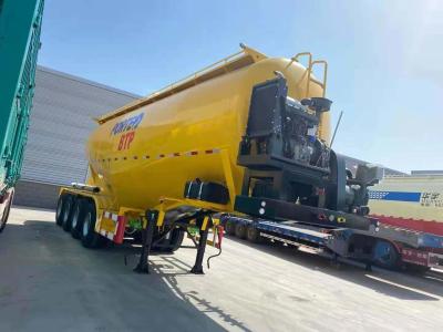 Cina Cimento sfuso/ceno di mosca/farina/polvere, serbatoio di trasporto semirimorchio 40/45cbm in vendita