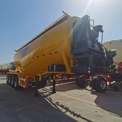 Cina Cimento sfuso/ceno di mosca/farina/polvere, serbatoio di trasporto semirimorchio 40/45cbm in vendita