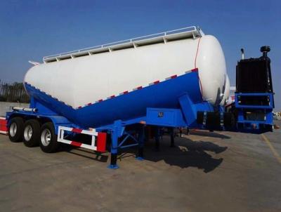 Cina 3 assi Fly Ash / Flour Transport Tanker Semi-remorco pesante con base delle ruote da 1310 mm in vendita