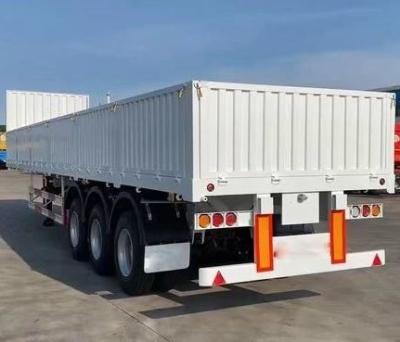 China Side Unloading Box Semi-trailer For Long-distance Transportation Of Coal Sand And Gravel for sale