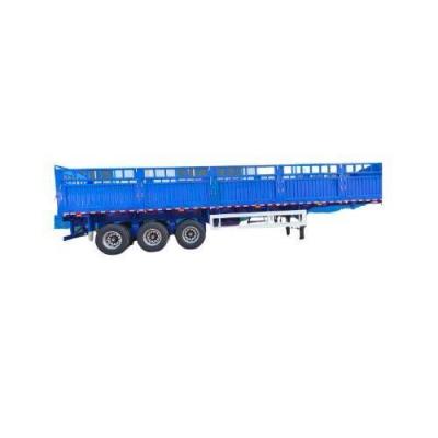 China Leaf Spring Suspension / Air Suspension 40FT/45FT Fence Cargo Semi-Trailer With Sideboard for sale