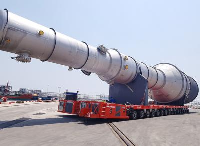 China 6/7/8/9/10 Axle Self-Propelled Modular Transporter SPMT Trailer For Mining Projects for sale