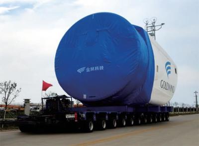 China 6/7/8/9/10 Axle Self-Propelled Modular Transporter SPMT Trailer For Mining Projects for sale