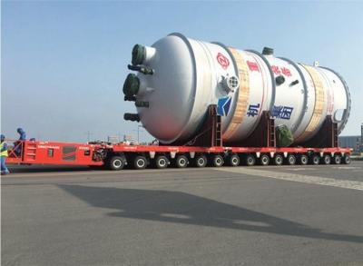 China 6/7/8/9/10 Axle Self-Propelled Modular Transporter SPMT Trailer For Mining Projects for sale