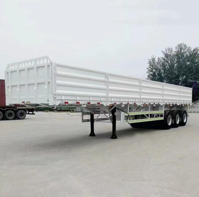 Cina 60 tonnellate 80 tonnellate 3 asse 4 asse Recinzione / semirimurato laterale per il trasporto di merci in vendita