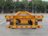 China 2/3 Axles Container Semi Trailer Chassis Flat Bed Flatbed Trailer with Customization for sale