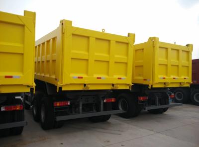 Cina LHD Used 12 Wheeler 8X4 336HP 375HP HOWO Dump Dumper Truck Max velocità 75 Km/h in vendita