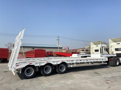 Китай Двухколесный шинный полуприцеп для грузовика с грузоподъемностью 15 тонн и длиной 53 фута продается