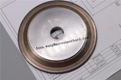 China Diamond dreesing roller wheel rotary dressing wheel diamond Roll Dresser reverse plated diamond dressing rolls for sale