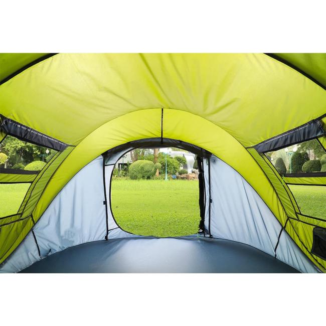 Easy Pop up Four-season Glass Fiber Camouflage Tent Vestibule Double ...