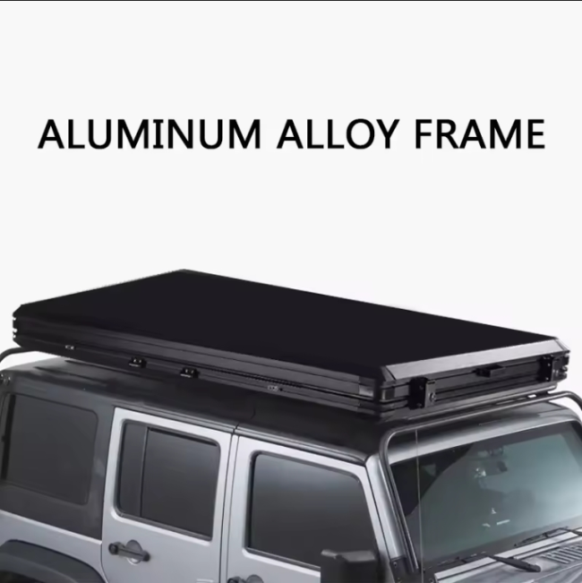 Aluminum Triangle 3 Person Rooftop Tent Hard Shell Pop up Waterproof ...