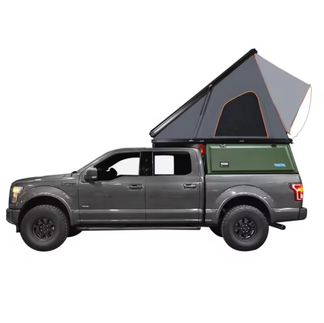 Daktent Auto Aluminum Triangle 3 Person Rooftop Tent Hard Shell Pop up ...