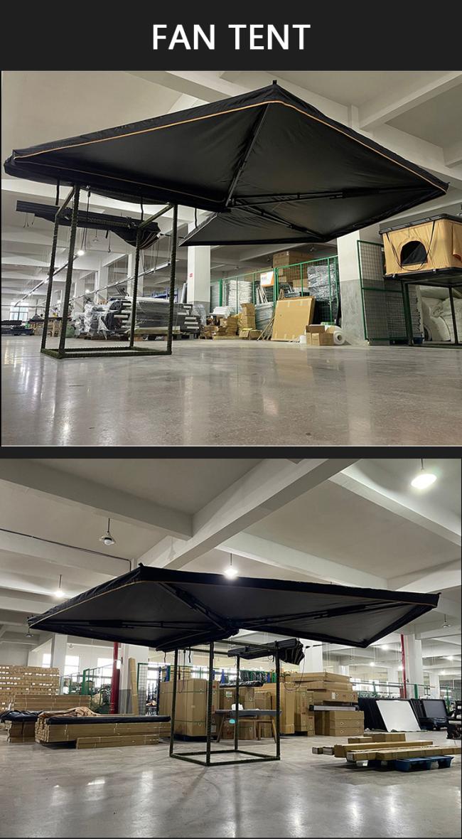 2.5m Fox Wing Tent 270 Degrees Freestanding LED Waterproof Retractable ...