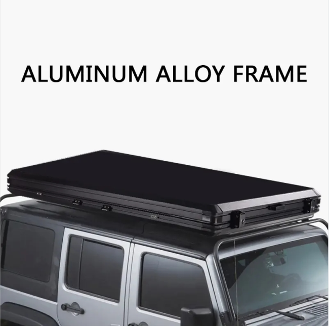 Hot Styles 4x4 Car Roof Top Tent Aluminum 4-Person Outdoor Hiking ...