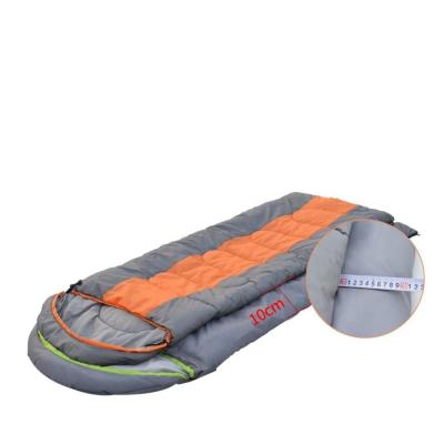 China 220cm Outdoor Waterproof Camping Sleeping Gear Lightweight Envelope Sleeping Bag 4 Season for sale