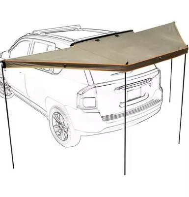 China 4WD Waterproof Car Awning Tent Foxwing 180 Degree Large Standing 180 Awning Extended With Side Wal for sale