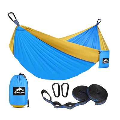 China High Quality Outdoor Portable Hanging Hammock Softest Nylon Hammock Swing Camping Hammock for sale