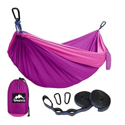 China High Quality Low Price Lightweight Nylon Parachute Camping Hammock  For Traveling Outdoors for sale