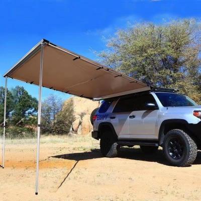 China Awning Tent 4x4 Offroad Car Roof Retractable Outdoor Camping Car Roof Side Awning With Side Wall for sale