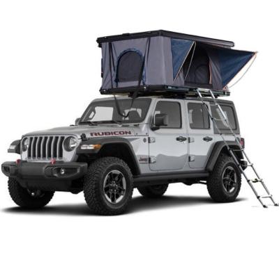 China Automatic Hatchback 4-Person 4x4 Roof Tent China's Cotton Hard Shell for Truck Car Outdoor Camping for sale