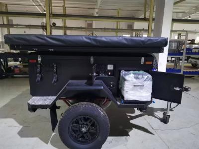 Steel Construction Off-Road Trailer with 500kg Rated Load and Roof Tent ...